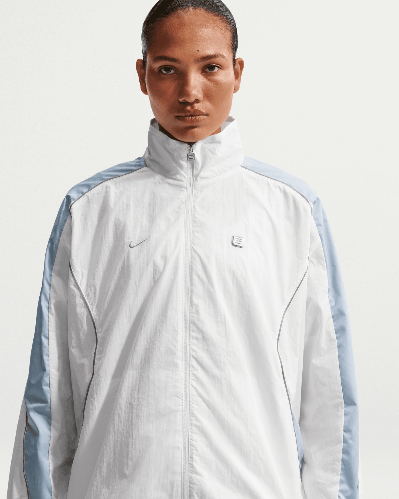 Nike Sportswear Shox Woven Logo Water-Repellent Oversize Women's Light